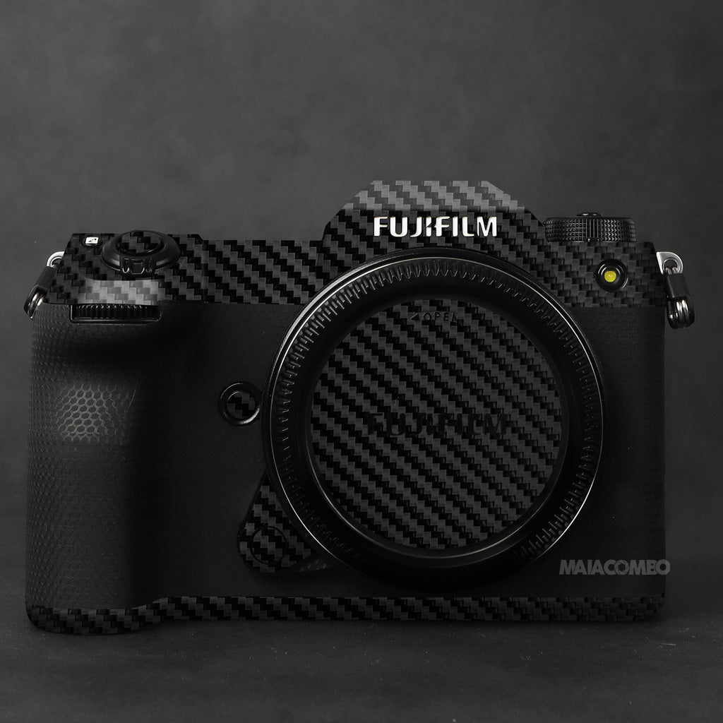FUJIFILM GFX 100SII (Generic) Camera Skin/ Wrap - Black Carbon / Matrix ...