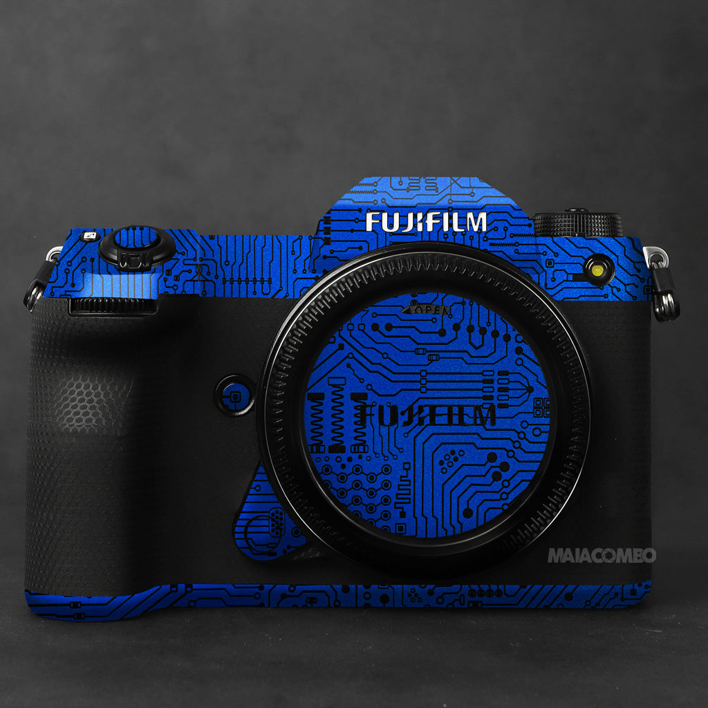 FUJIFILM GFX 100S, GFX 50S2 (Generic) Camera Skin/ Wrap - Blue Electric ...