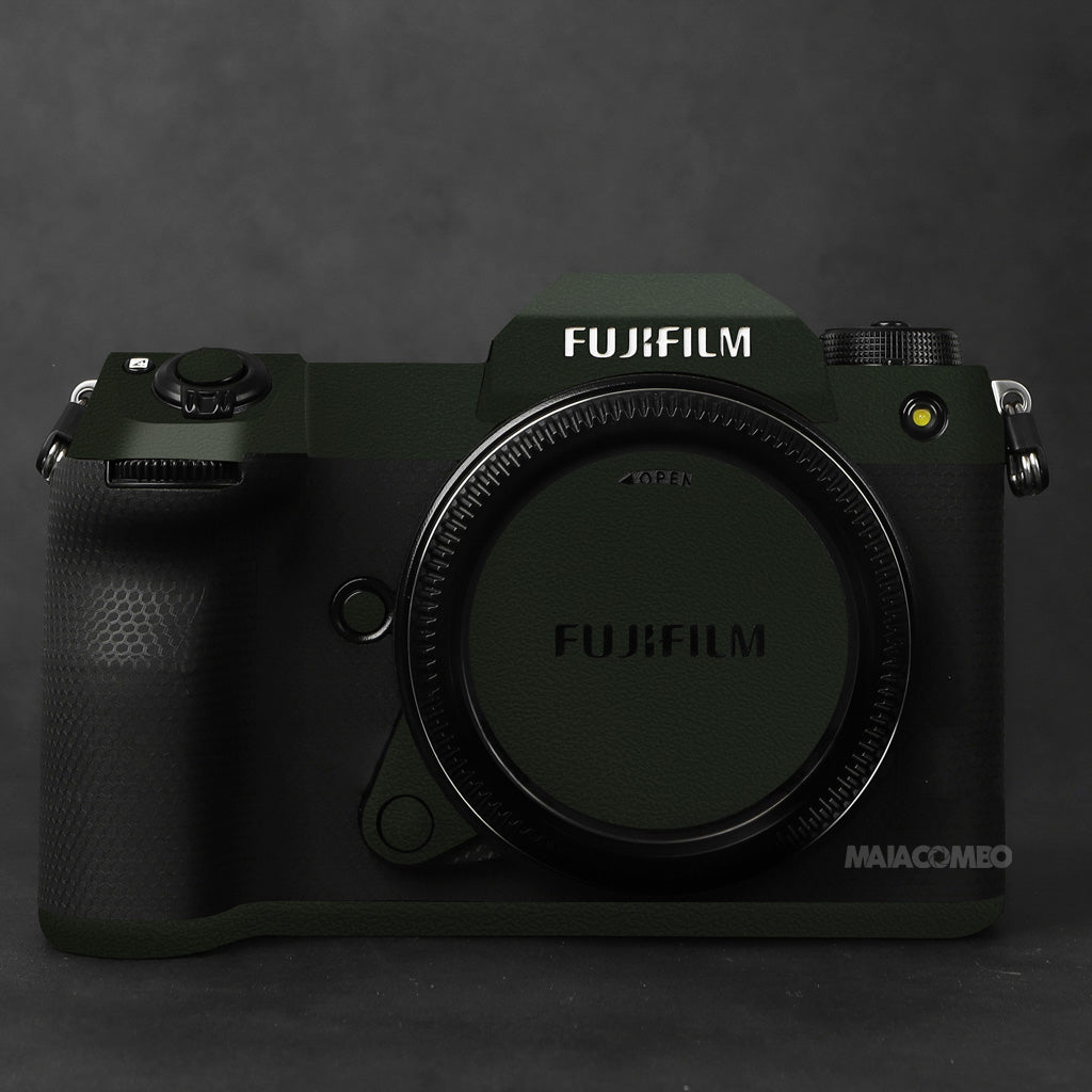 FUJIFILM GFX 100SII (Generic) Camera Skin/ Wrap - Green Mural / Matrix ...