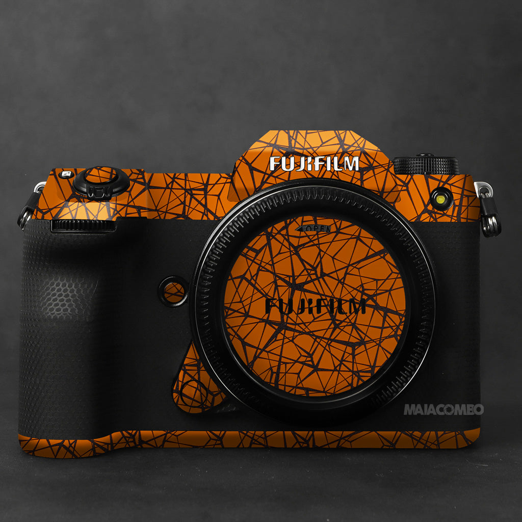 FUJIFILM GFX 100S, GFX 50S2 (Generic) Camera Skin/ Wrap - Orange ...