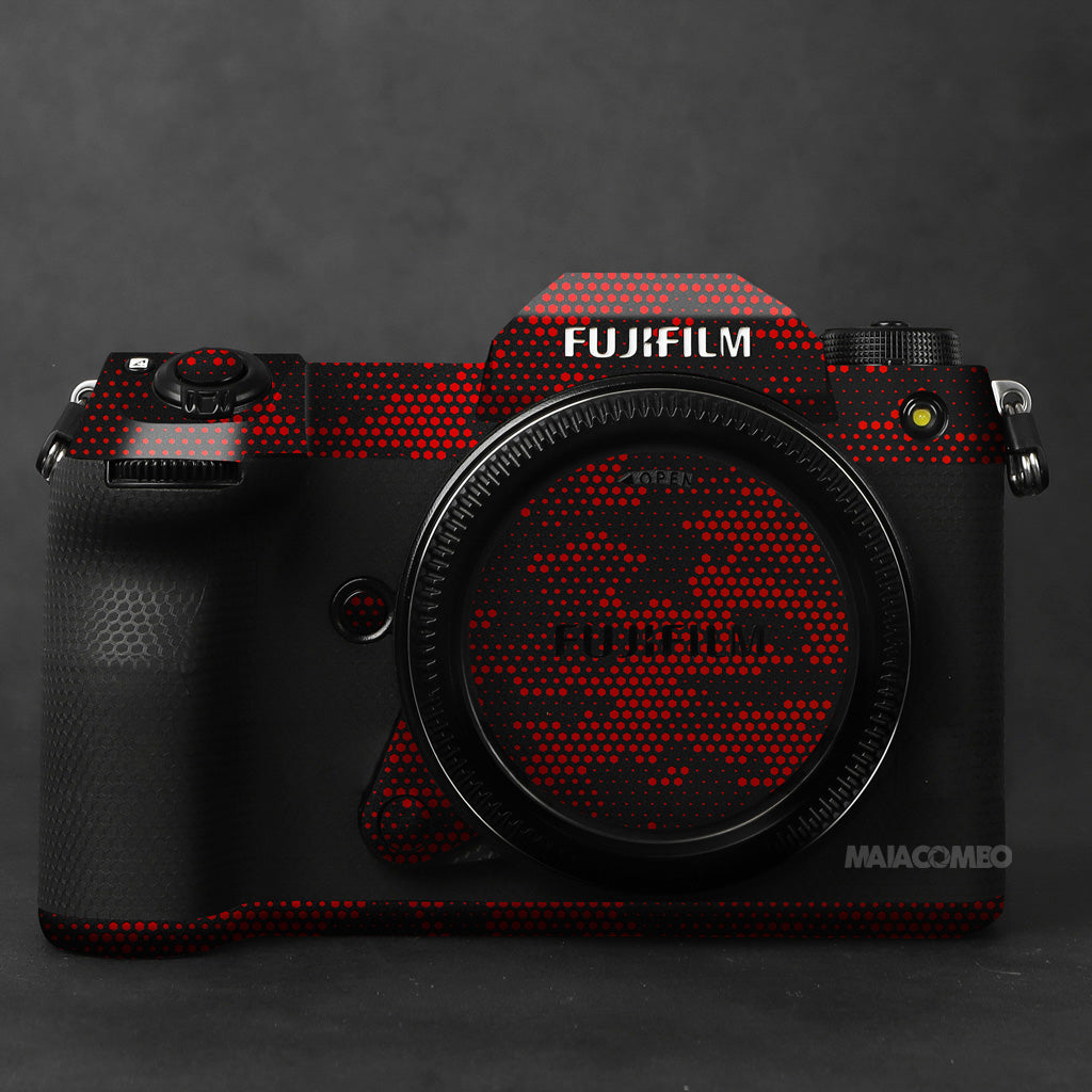 FUJIFILM GFX 100S, GFX 50S2 (Generic) Camera Skin/ Wrap - Red Matrix ...
