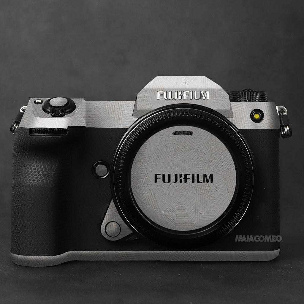 FUJIFILM GFX 100S, GFX 50S2 (Generic) Camera Skin/ Wrap - White Hexa ...